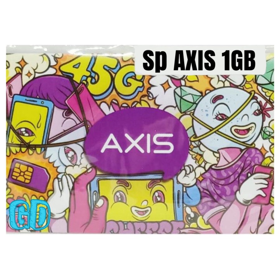 Gudang Data Store – Jual Perdana AXIS 1GB (Kuota Baru Jadi 4.5GB)