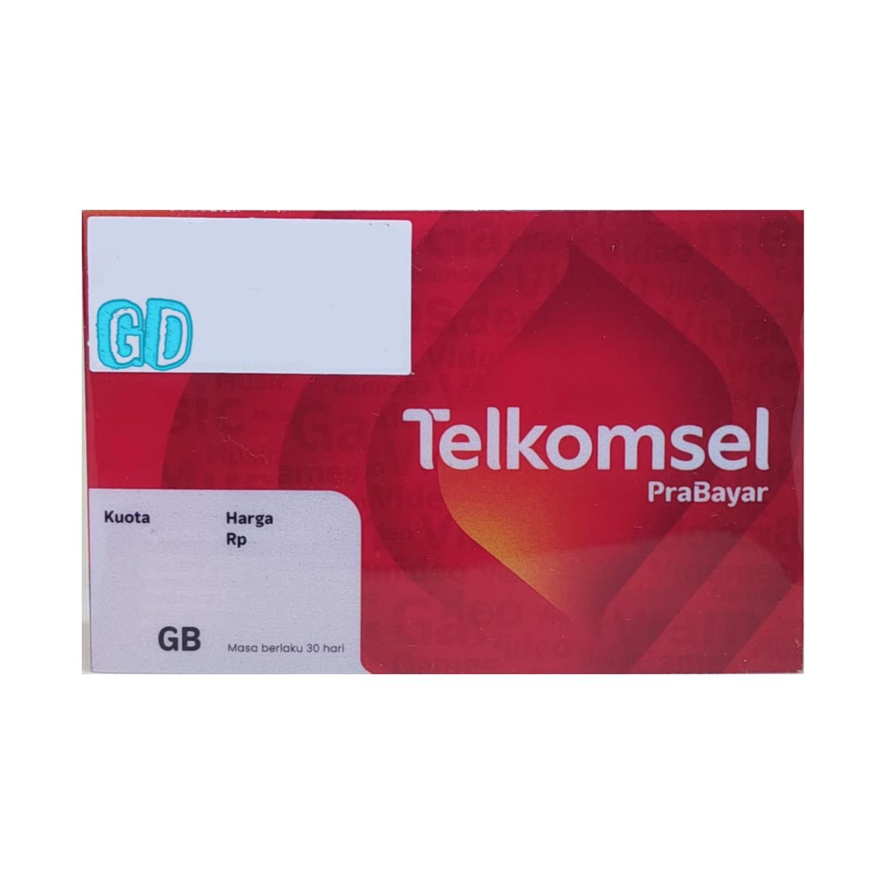 Gudang Data Store – Jual Perdana Telkomsel 0K